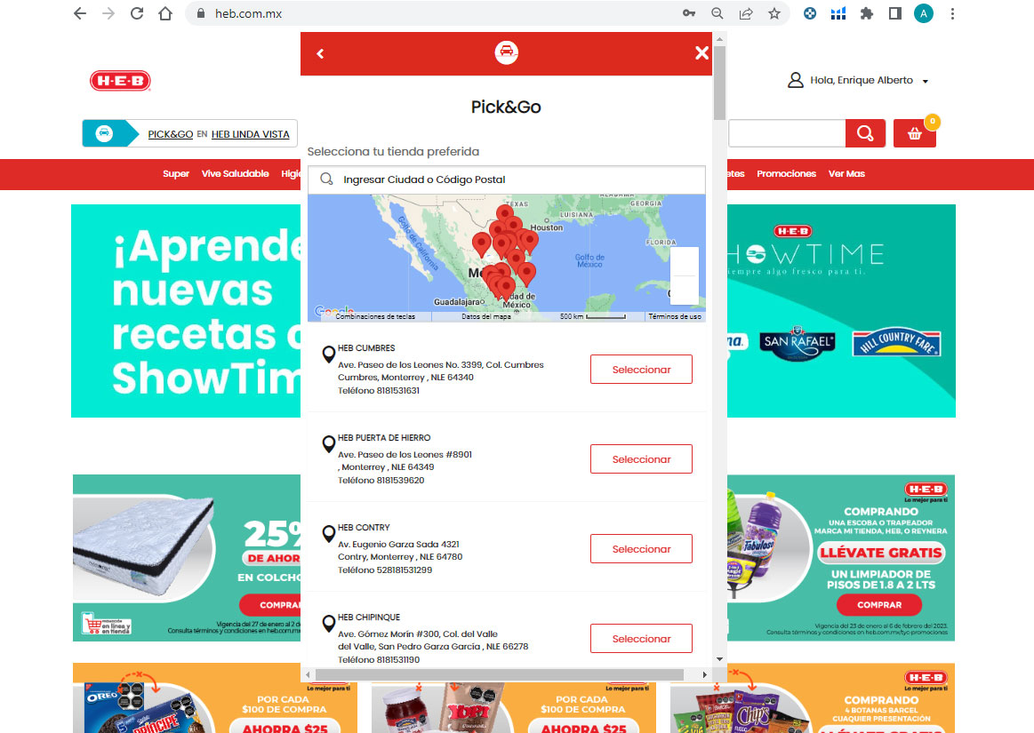 Productos Trust en HEB